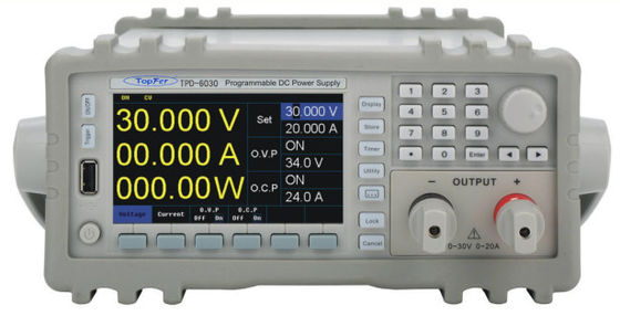 Constant Current Programmable DC Power Source 15V Lightweight