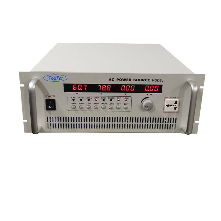 3KVA Variable Frequency Single Phase Programmable AC Power Source ...